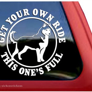 Get Your Own Ride, This One’s Full | DC386FR | High Quality Adhesive ...