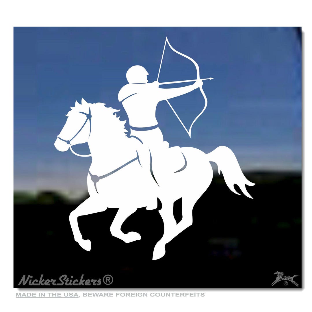 Custom Mounted Archery Decal | Choose Size, Color, Add Text | High ...