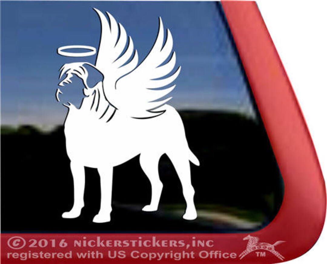 Cute English Mastiff Memorial Decal | DC1085PL | High Quality Adhesive ...