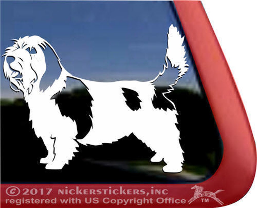 Petit Basset Griffon Vendeen Decal DC1002PL High Quality Adhesive Vinyl ...