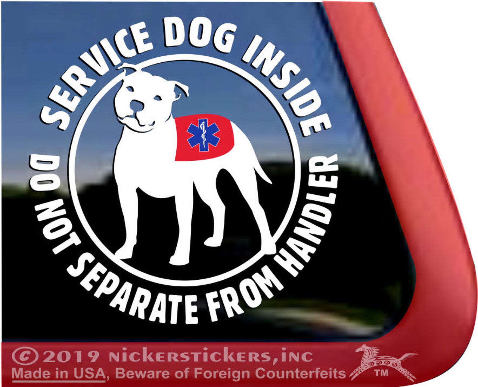 Service Dog Inside, Do Not Separate From Handler | High Quality ...