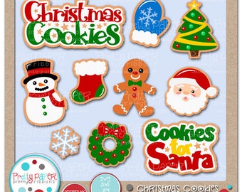 Cookies for Santa Clipart-instant Download-digital Clipart-png Clip Art ...