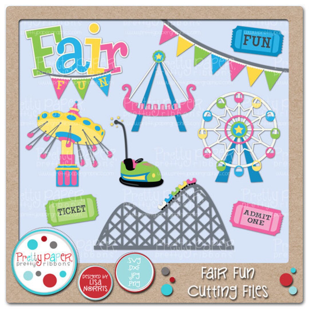Fair Fun Cutting Files & Clip Art - Instant Download - Etsy