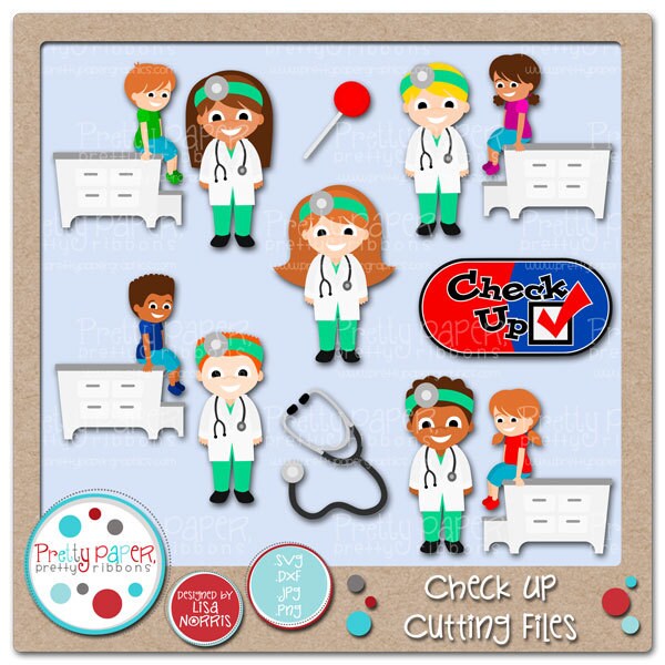 Check up Cutting Files & Clip Art - Instant Download - Etsy