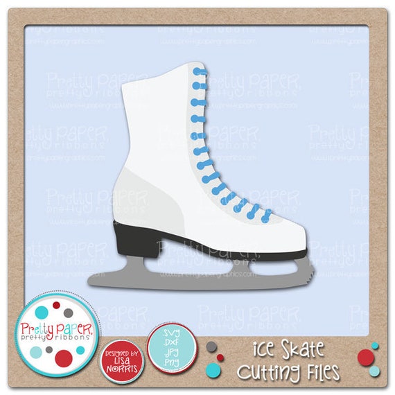 Ice Figure Skate Template Printable How To Draw Ice Skates