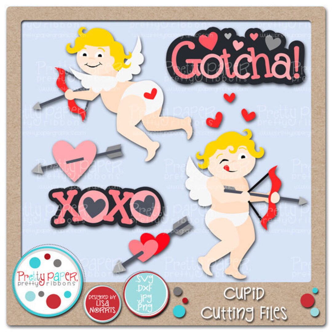 Cupid Cutting Files & Clip Art - Instant Download - Etsy