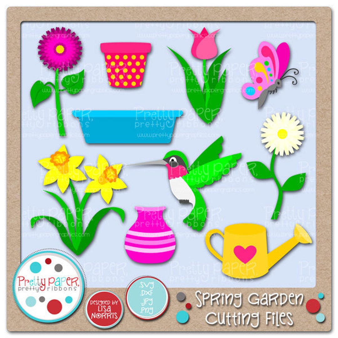 Spring Fling Cutting Files & Clip Art - Instant Download - Etsy