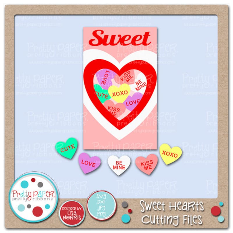 Sweetheart Candy Box Clipart - Etsy