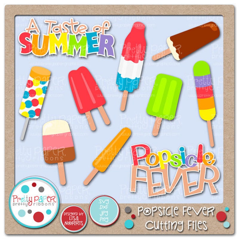 Popsicles Clip Art - Etsy
