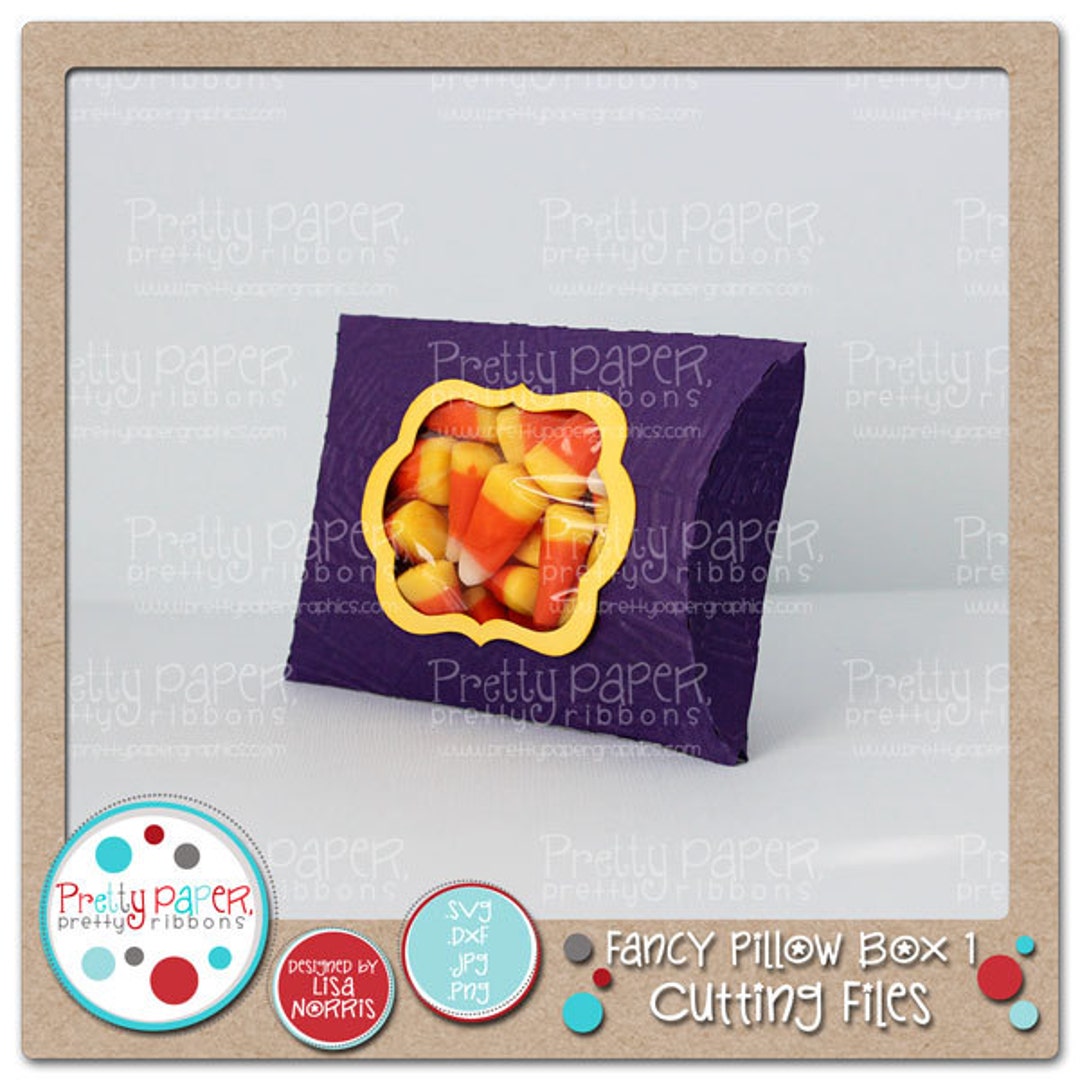 Fancy Pillow Box 1 Cutting Files - Instant Download - Etsy