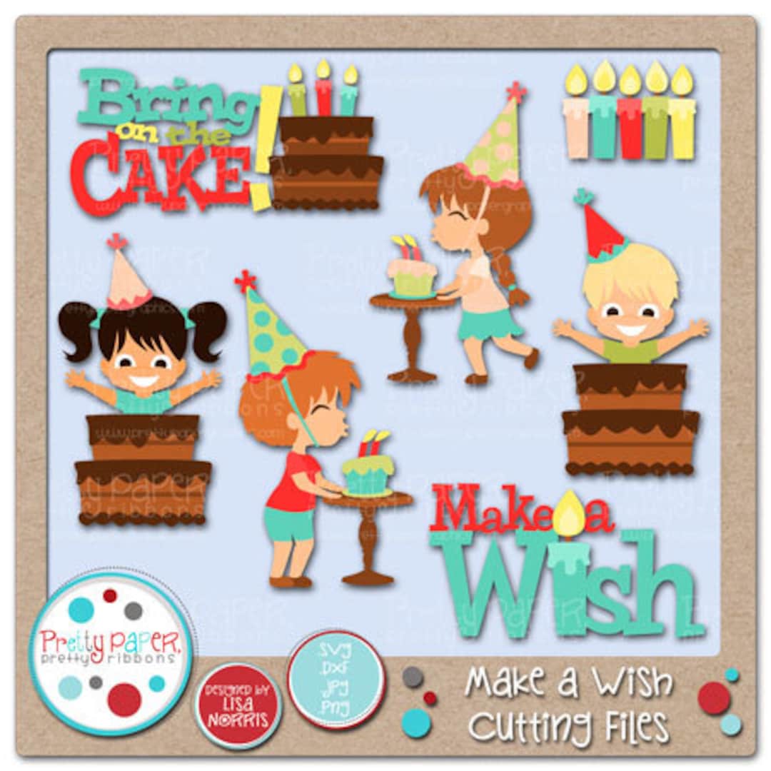 Make a Wish Cutting Files & Clip Art - Instant Download - Etsy