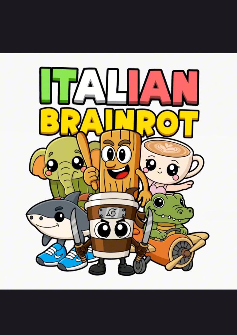 61 Different Brainrot Images to Color - Etsy