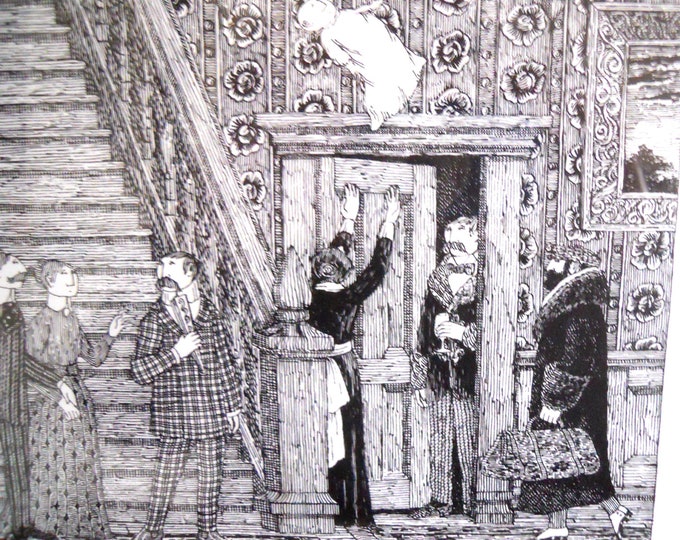 Edward Gorey Limited Edition Lithograph Number 492/1750 - Etsy