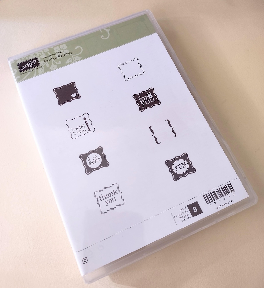 Pretty Petites Stamp Set Stampin’ up Sentiment Stamp Set for ...