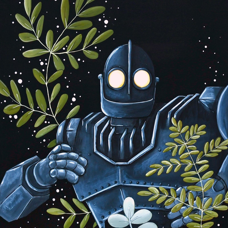 Iron Giant Art - Etsy