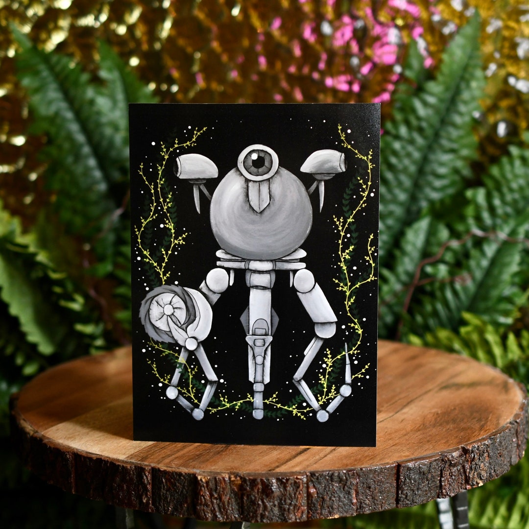 Fallout Mr. Handy Art Print - Etsy