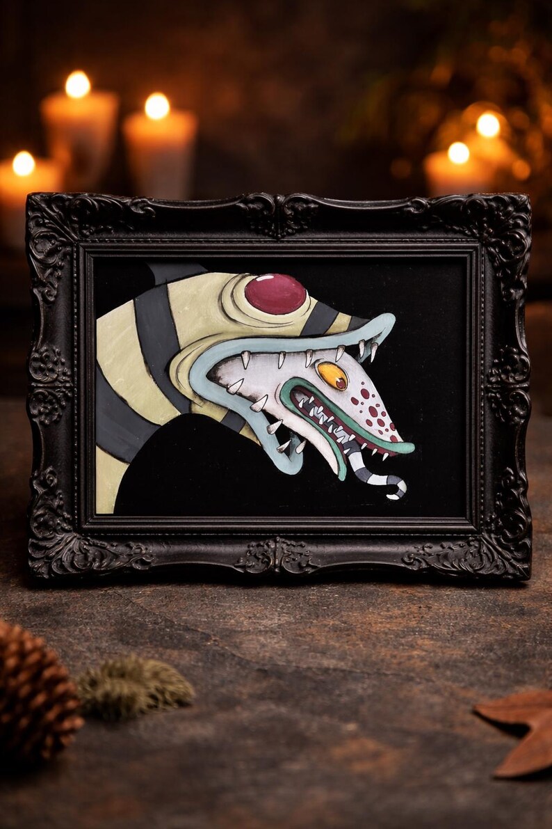 Beetlejuice Sandworm Fan Art - Art Print - Etsy