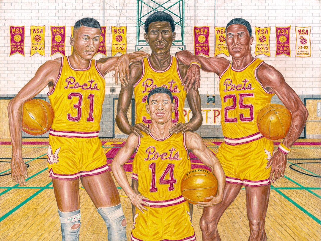 1982 Dunbar Poets of Baltimore. Muggsy Bogues, Reggie Lewis, Reggie ...