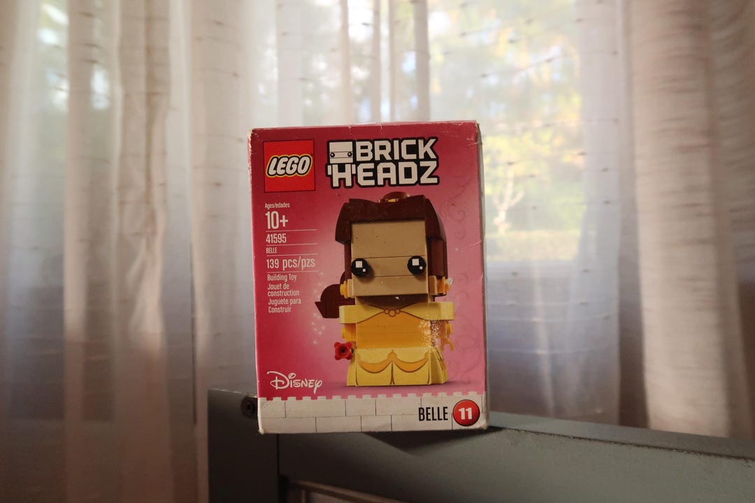 LEGO 41595 Belle Brickheadz – Factory Sealed | Disney Princess ...