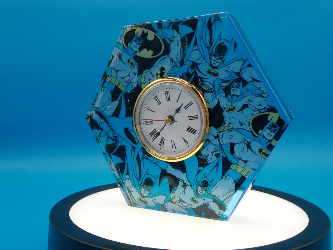 Batman Mantel Clock - Etsy