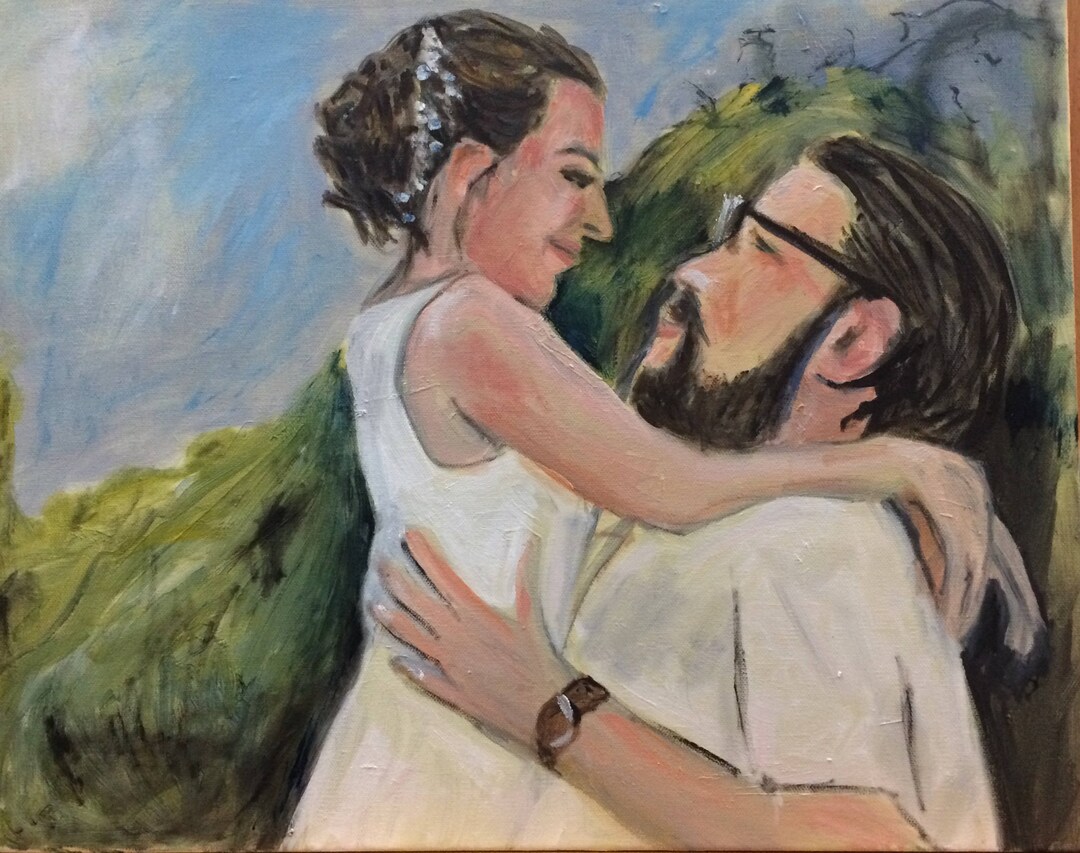 SOLD Love is in the Air Original Oil Painting by Marlene Kurland 16 X ...