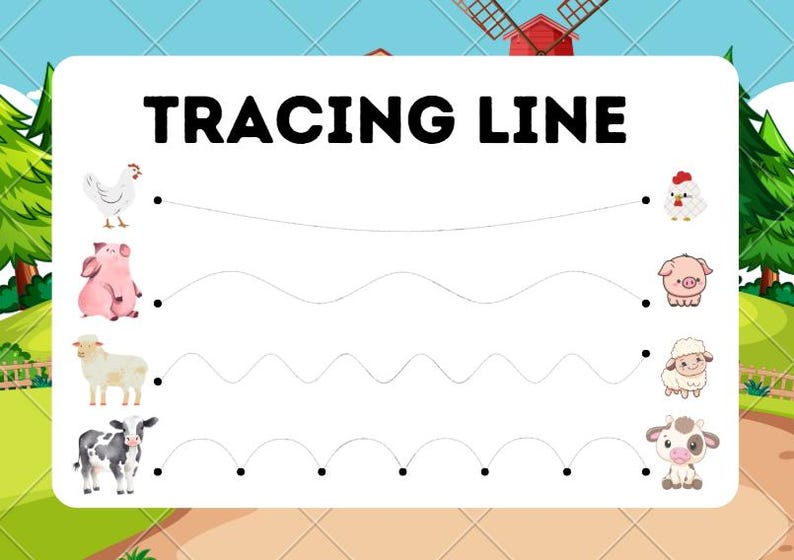 Editable and Printable Busy Book Farm Theme - Etsy Canada