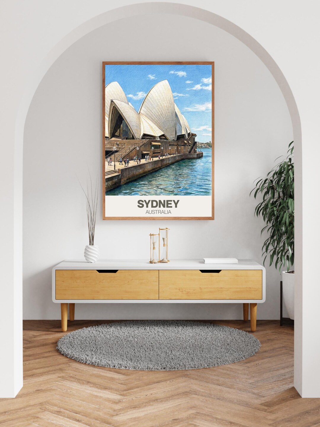 Sydney Opera House Print | Australia Travel Poster | Digital Download ...