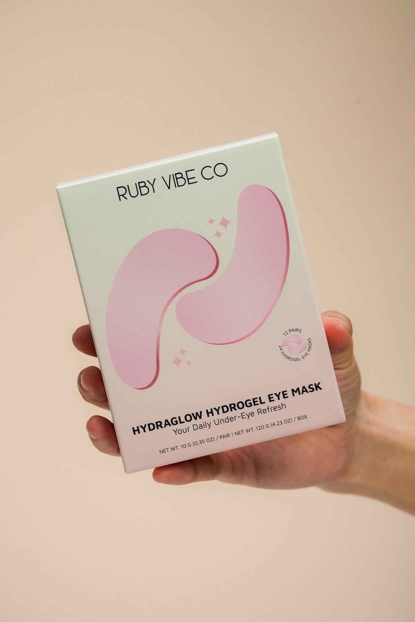 Hydrogel Eye Masks - Cooling Under Eye Patches, 12 Pairs - Hydraglow ...