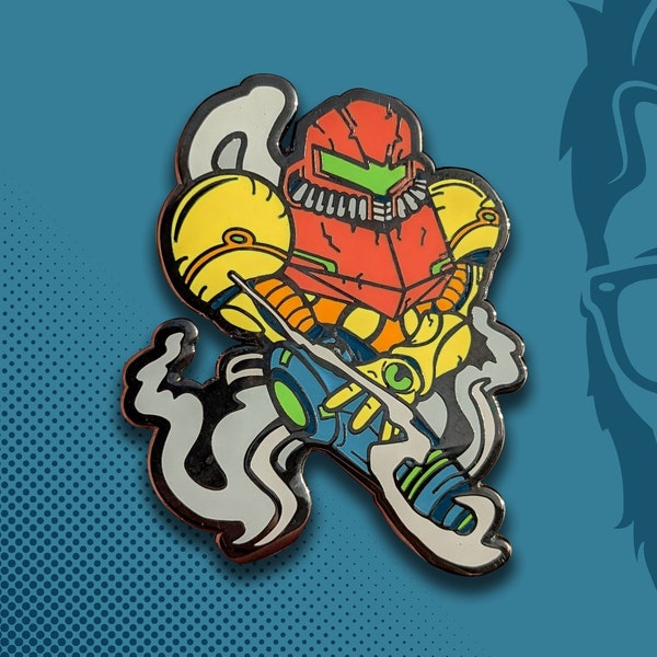 Metroid Enamel Pin - Etsy
