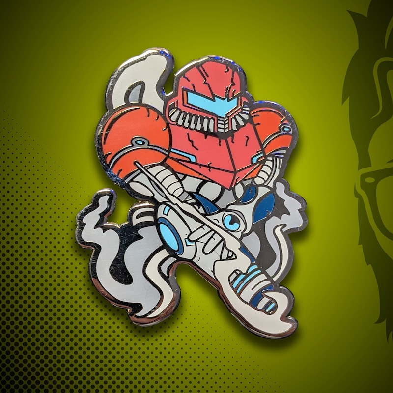 Metroid Enamel Pin - Etsy