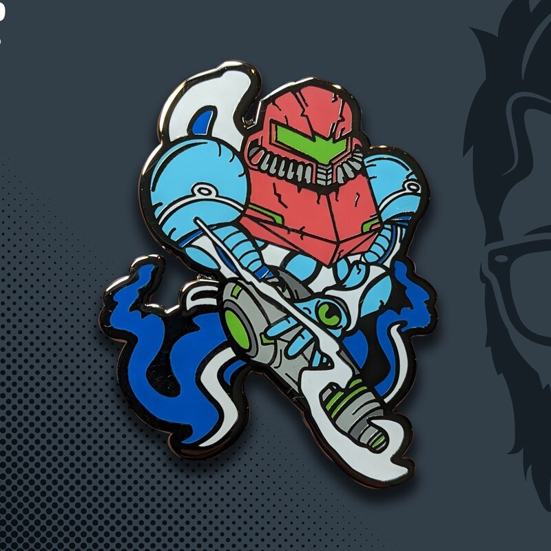 Metroid Enamel Pin - Etsy