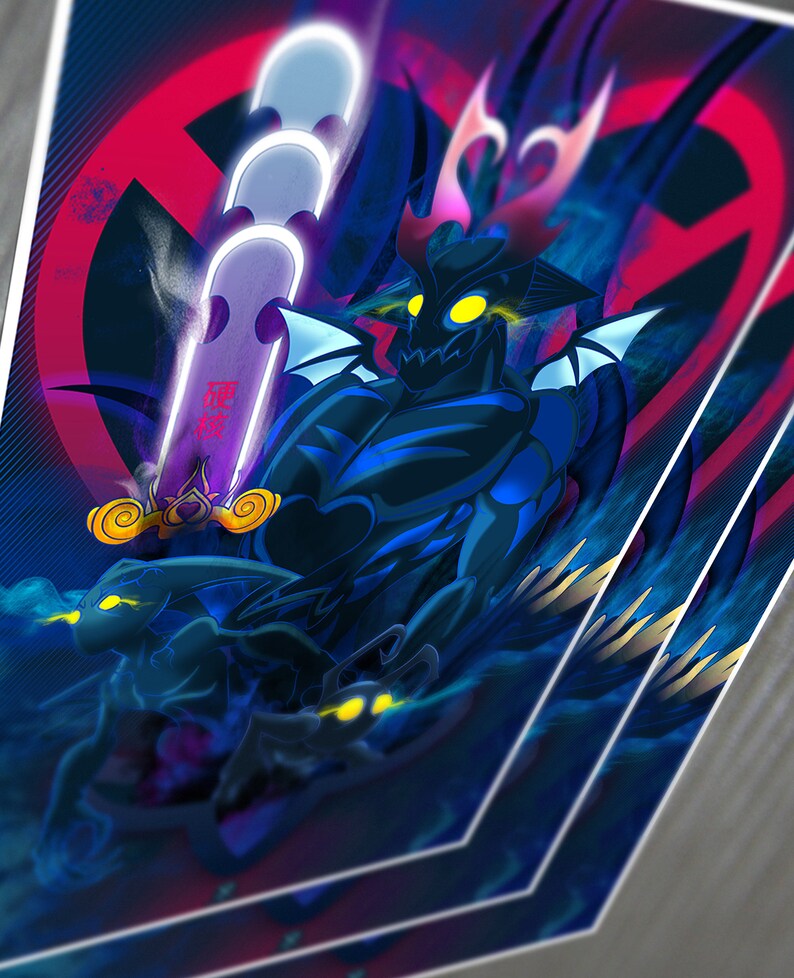 Kingdom Hearts Heartless Fine Art / Geekery / Video Game Art | Etsy