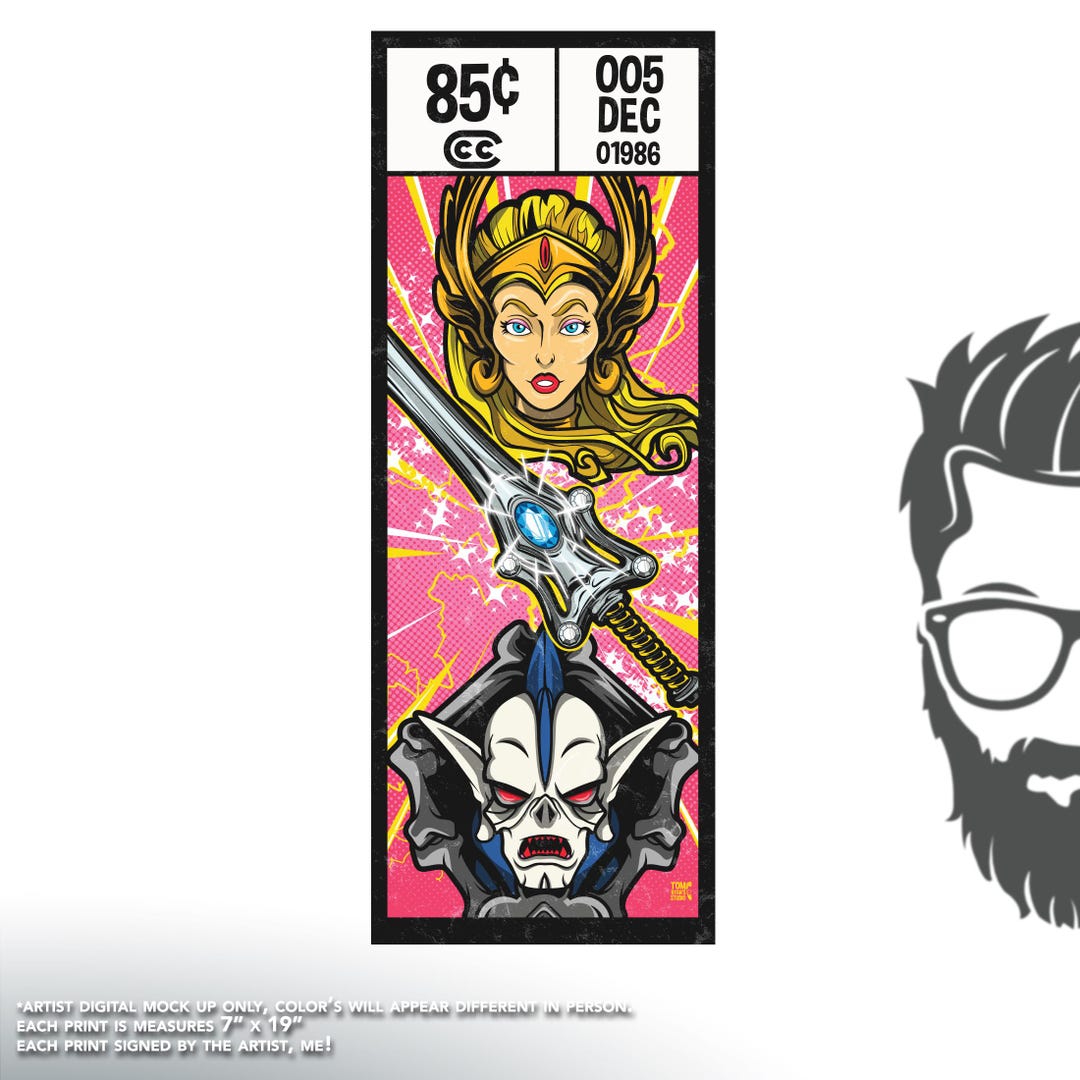 Corner Art Design Shera / Geekery / Comic Book / Super Hero / Poster by ...