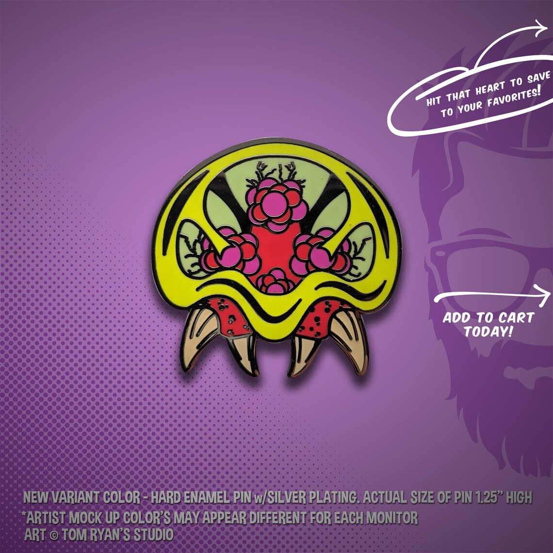 Metroid Hard Enamel Hat Pin NEW Color Variant - Etsy