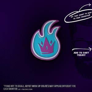 Original Design Flame Crowns 3 Color Variants Soft Enamel Hat - Etsy