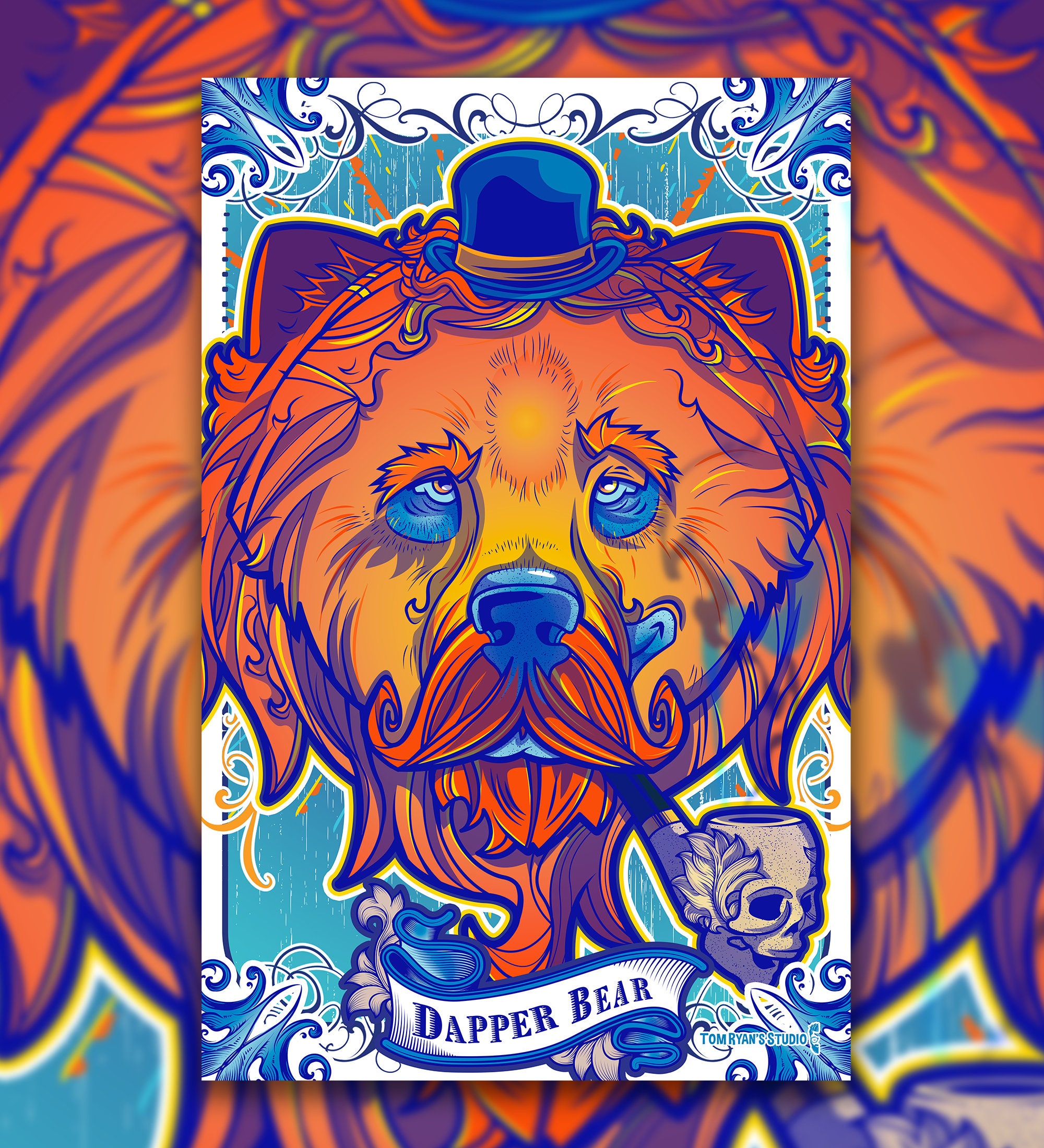 Dapper Animal Art Prints From the Creatives Trading Card Project - Etsy