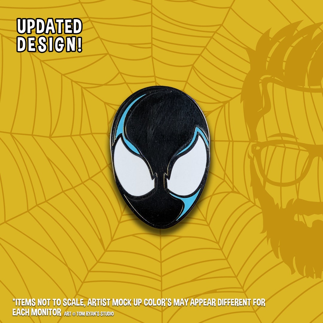 Black Costume Spidey Hard Enamel Hat Pin - Etsy