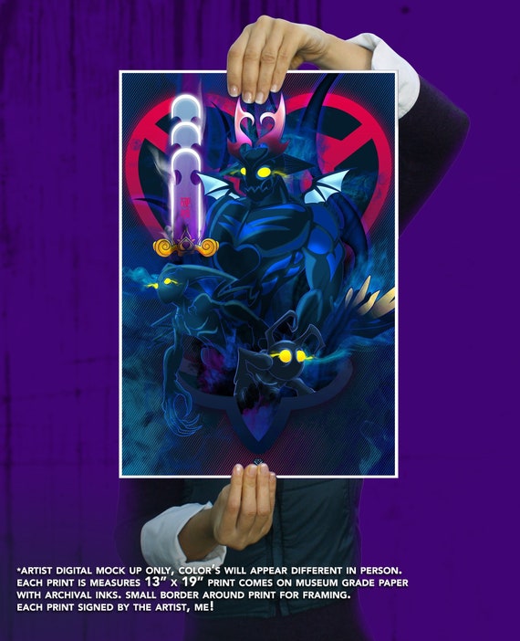 Kingdom Hearts Heartless Fine Art / Geekery / Video Game Art | Etsy
