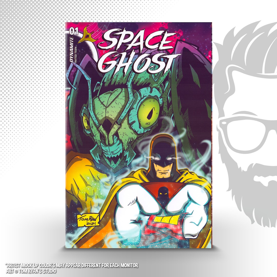 Space Ghost Comic #1: Tom Ryan Boom Tube Exclusive, Dynamite Comics - Etsy