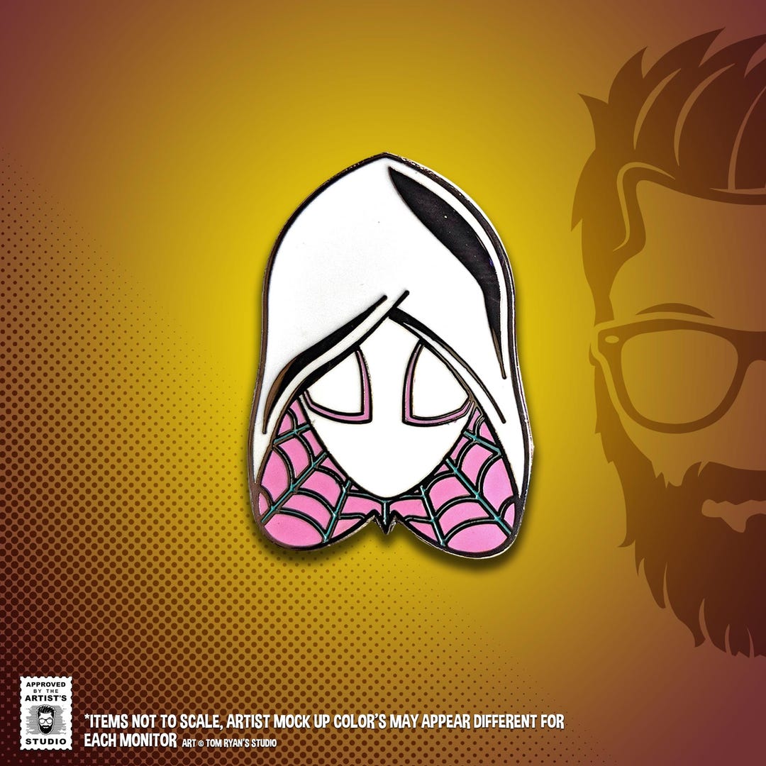 Spidey Gwen Enamel Pin: Spider-woman Hat, Lapel Pin Gift for All - Etsy UK