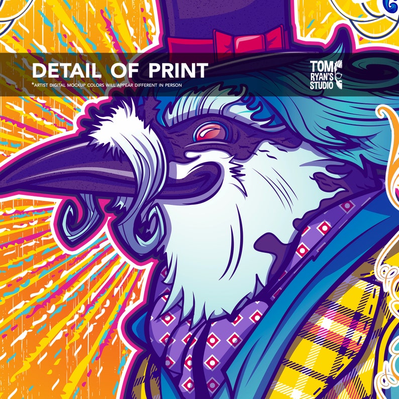 Dapper Animal Art Prints From the Creatives Trading Card Project - Etsy