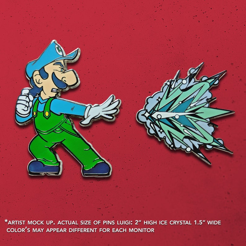 Fire and Ice Bro's / Super Mario / Nintendo / Limited Edition / 4 Pin ...