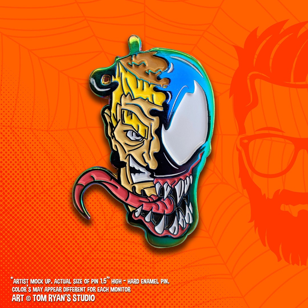 Rainbow Plated We Are Venom Hard Enamel Pin, Hat Pin - Etsy