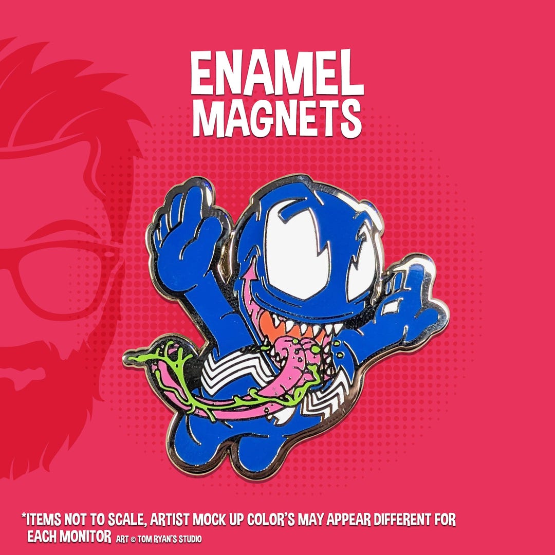 Venom Bro/ Magnet / Fridge Magnet / Hard Enamel Magnet / Home Decor ...