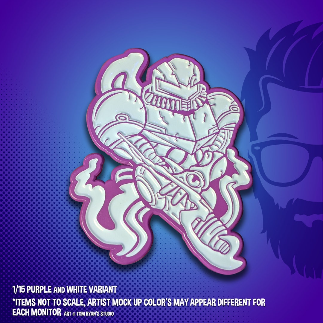 LE Neon Purple Samus / Metroid / Super Metroid / Samus Aran / SNES ...