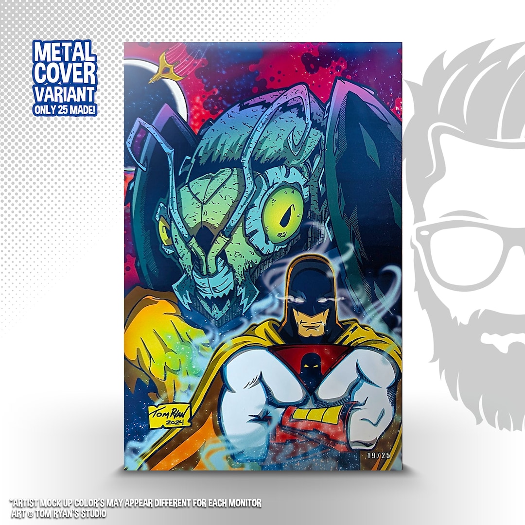 METAL Space Ghost 1 Dynamite Comics Boom Tube Comics Exclusive Only 25 ...