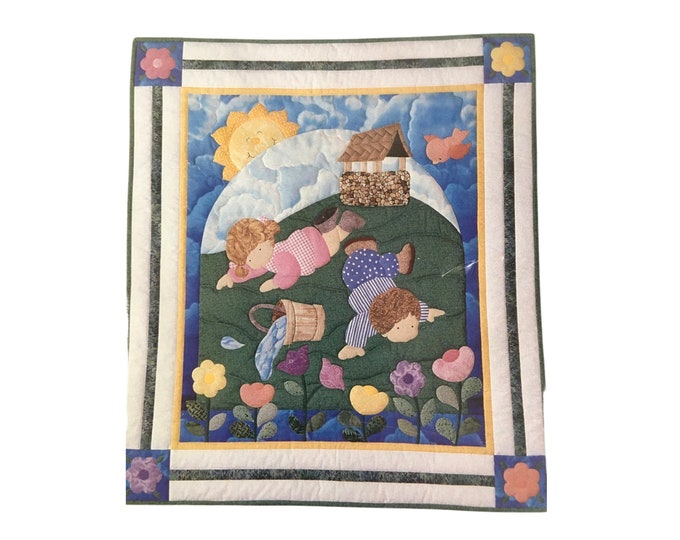 Jack and Jill Quilt Pattern for Wallhanging or Crib Quilt by Brandywine ...