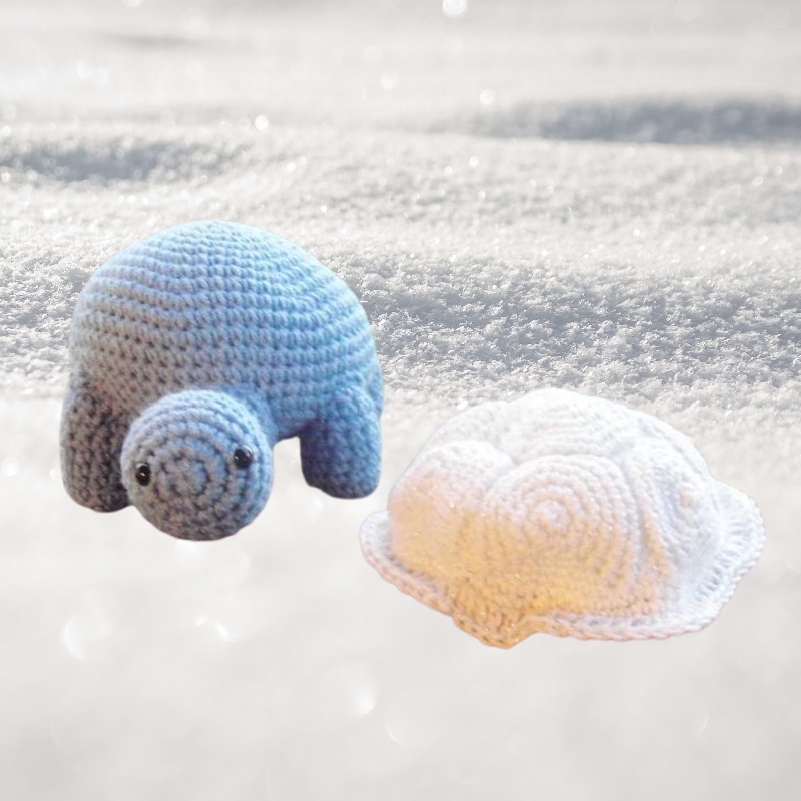 Light Blue Turtle With Sparkling White Shell MADE TO ORDER | Etsy