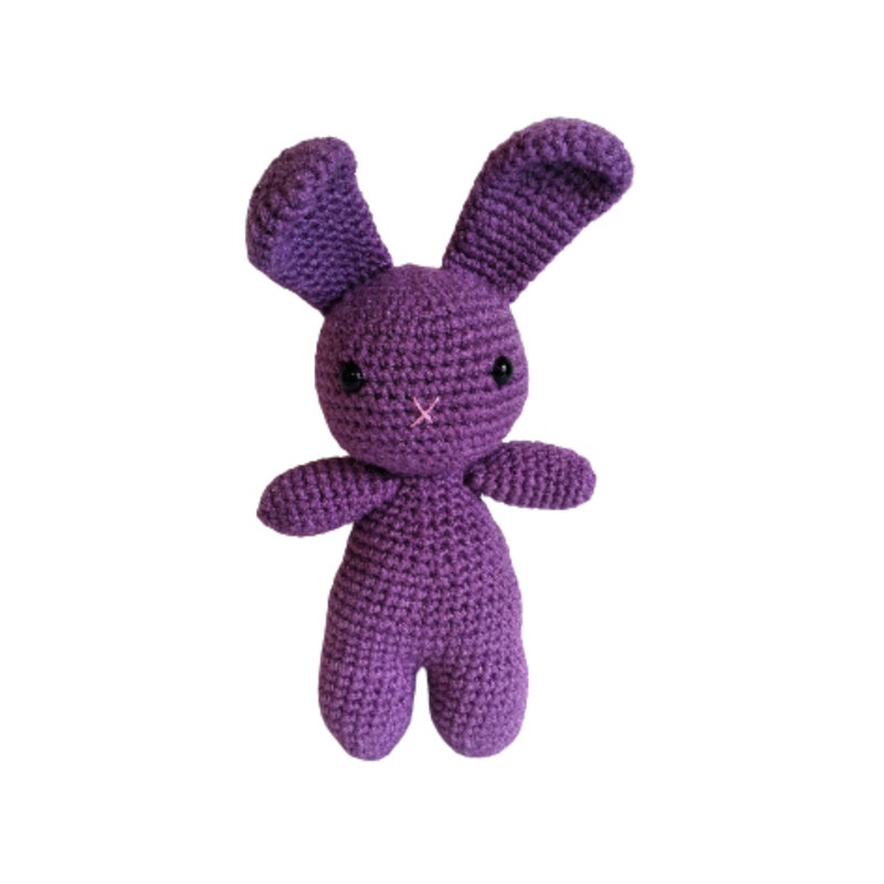 Purple Bunny - Etsy