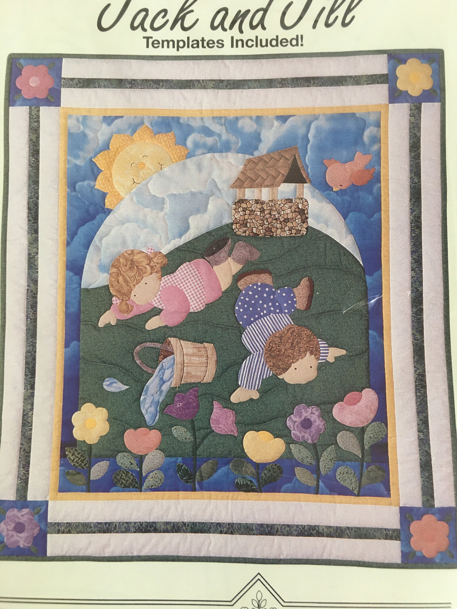 Jack and Jill Quilt Pattern for Wallhanging or Crib Quilt by | Etsy